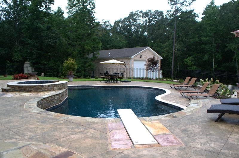 Gunite Pool Gallery | Brown's Pools & Spas Inc. | Atlanta Premier Pool ...