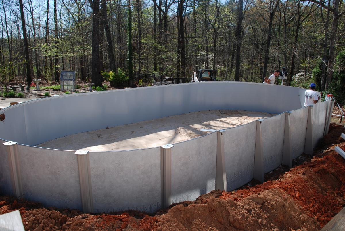 Aboveground Pool Installation Services by Brown's Pools, serving Metro ...