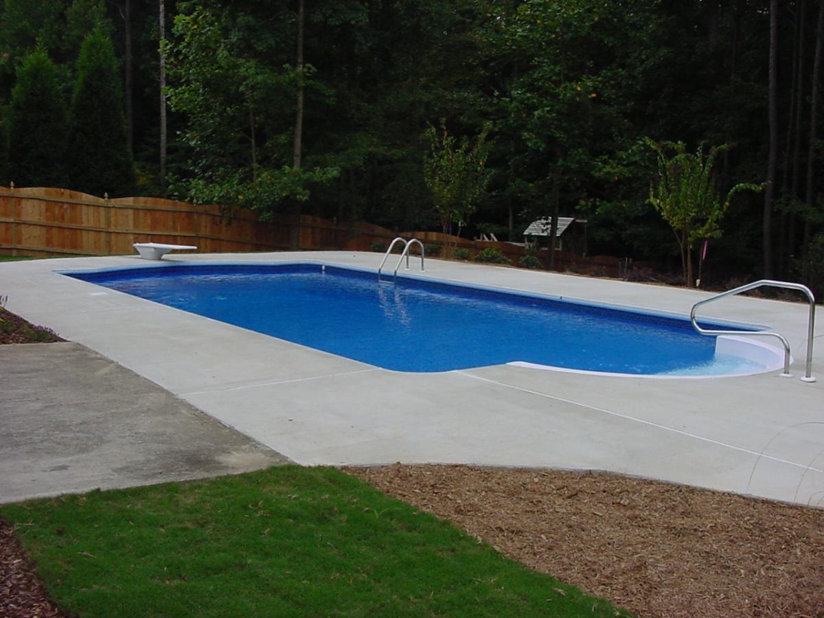 Rectangle Pool Gallery | Brown's Pools & Spas Inc. | Atlanta, Marietta ...