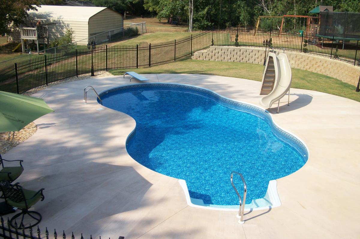Freeform Pool Gallery | Brown's Pools & Spas Inc. | Atlanta, Marietta ...