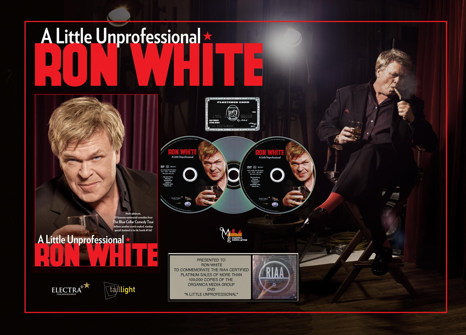 Ron White’s New DVD Certified Platinum | Electra Star Management